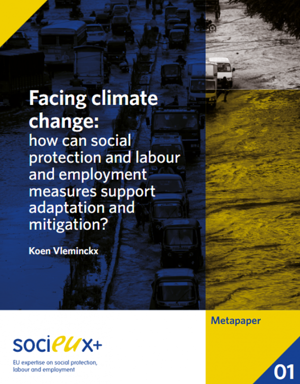 Facing climate change: how can social protection and labour and ...